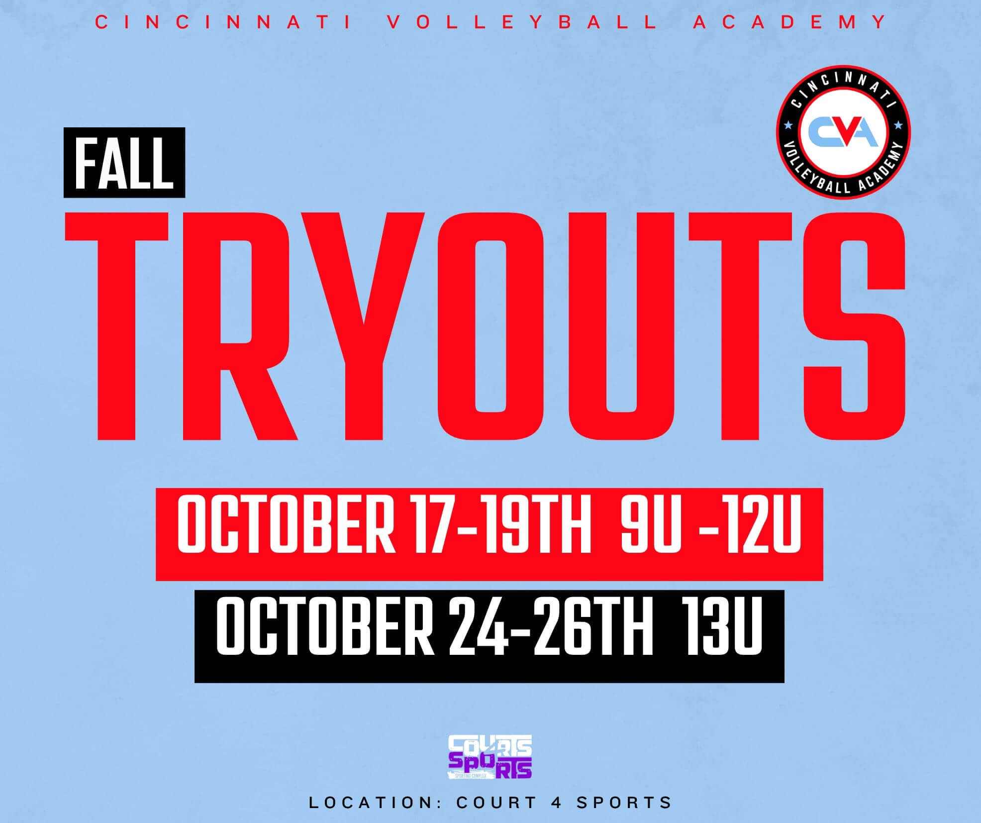 CAMPS & CLINICS - Cincinnati Volleyball Academy